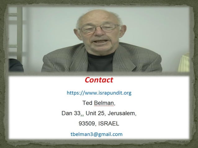 Ted belman explains the jordan option | PPT