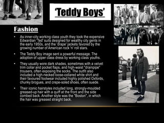 Teddy Boys pptx | PPTX