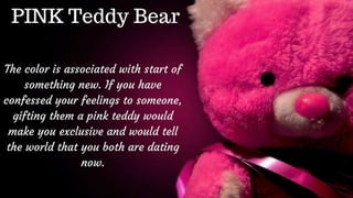 5 Types Of Teddy Bears To Express What You Feel | PPT