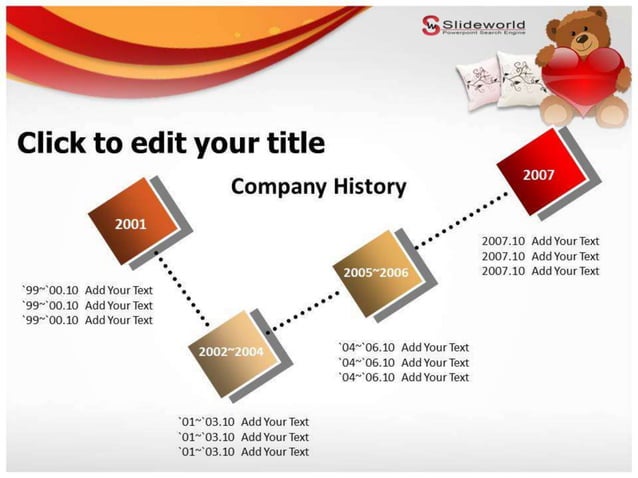 Teddy Powerpoint Template - Slideworld | PPTX