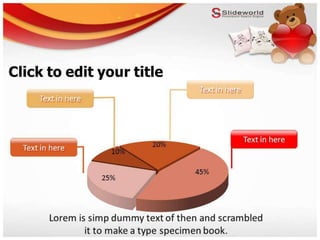 Teddy Powerpoint Template - Slideworld | PPTX
