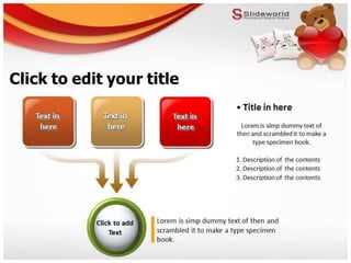 Teddy Powerpoint Template - Slideworld | PPT