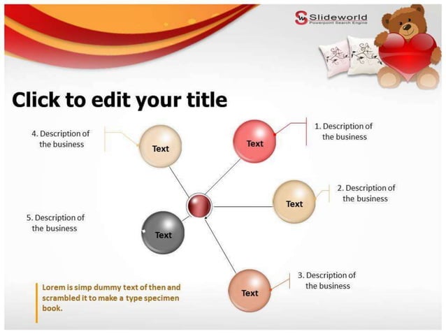 Teddy Powerpoint Template - Slideworld | PPTX