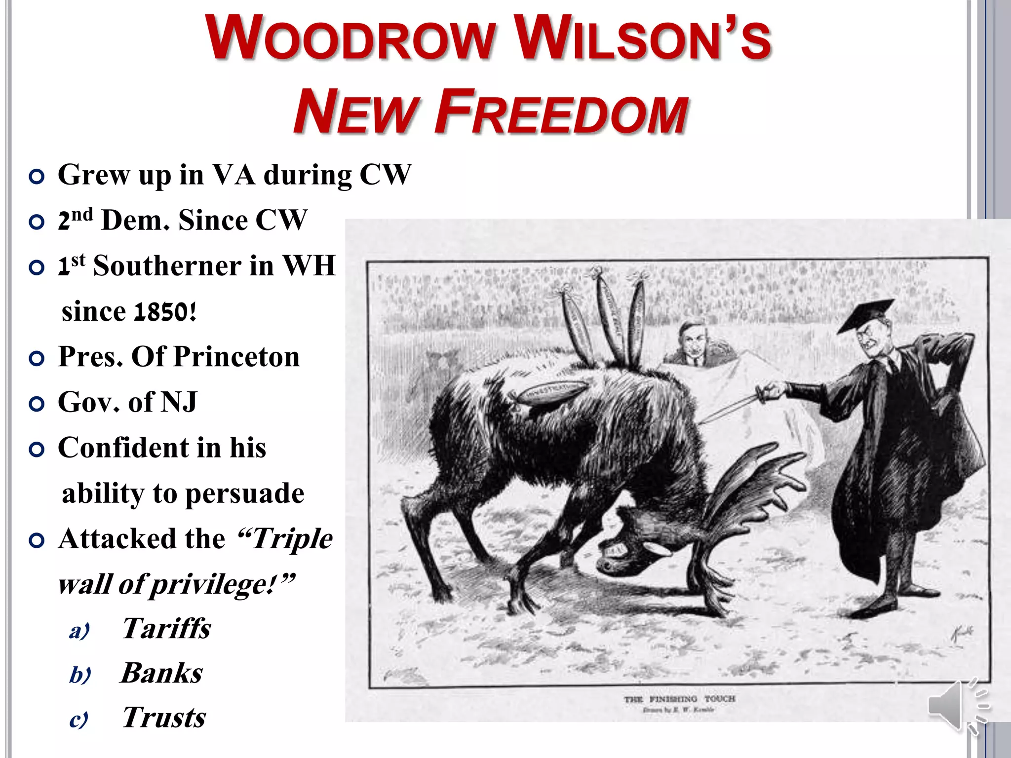 Teddy Roosevelt-progressive | PPTX