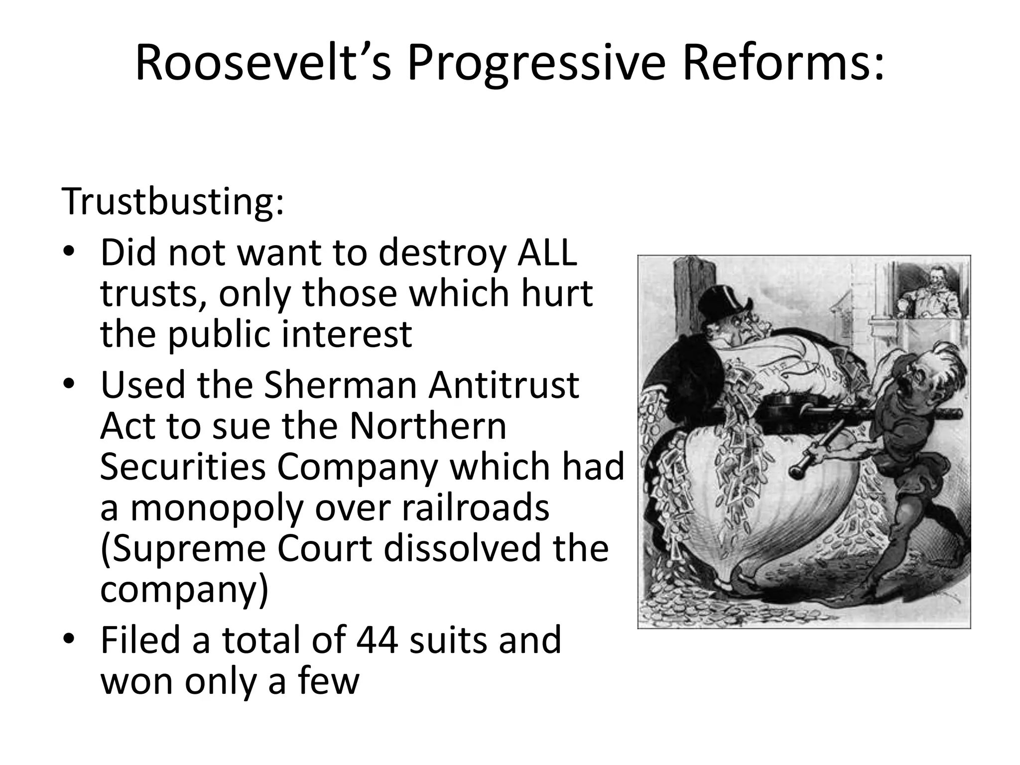 Teddy Roosevelt and the Progressive Movement | PPT