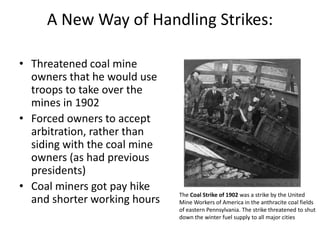 Teddy Roosevelt and the Progressive Movement | PPT