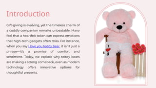 Teddy vs. Tech Gifts Which One Wins His Heart.pptx