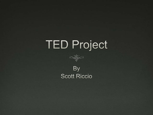 Ted evaluation | PPTX