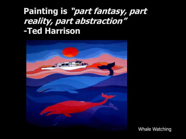 Ted Harrison Project and PPT Presentation | PPTX | Painting | Arts and ...