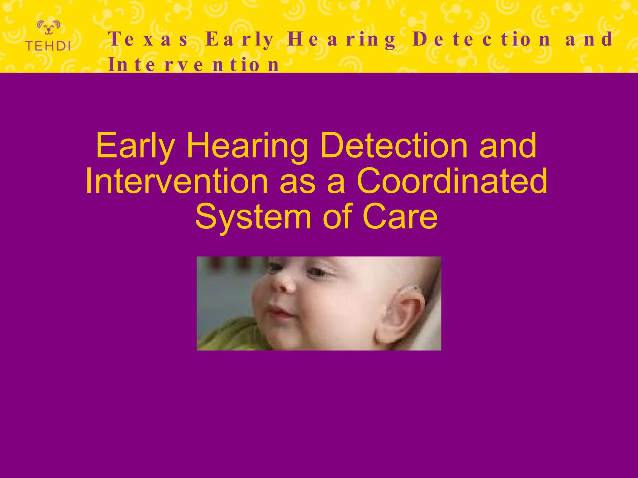 Tedhi overview 5 25 10 | PPT