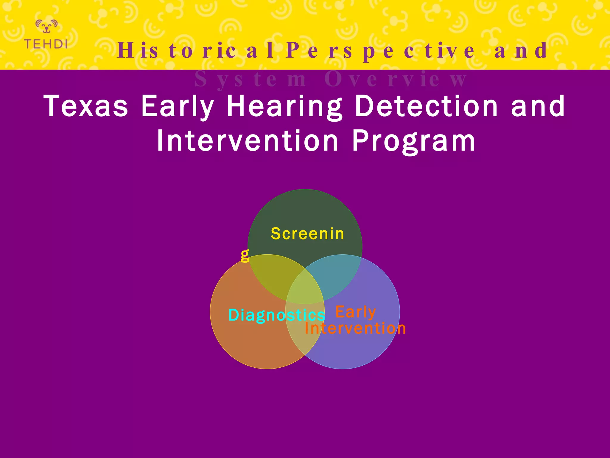 Tedhi overview 5 25 10 | PPT