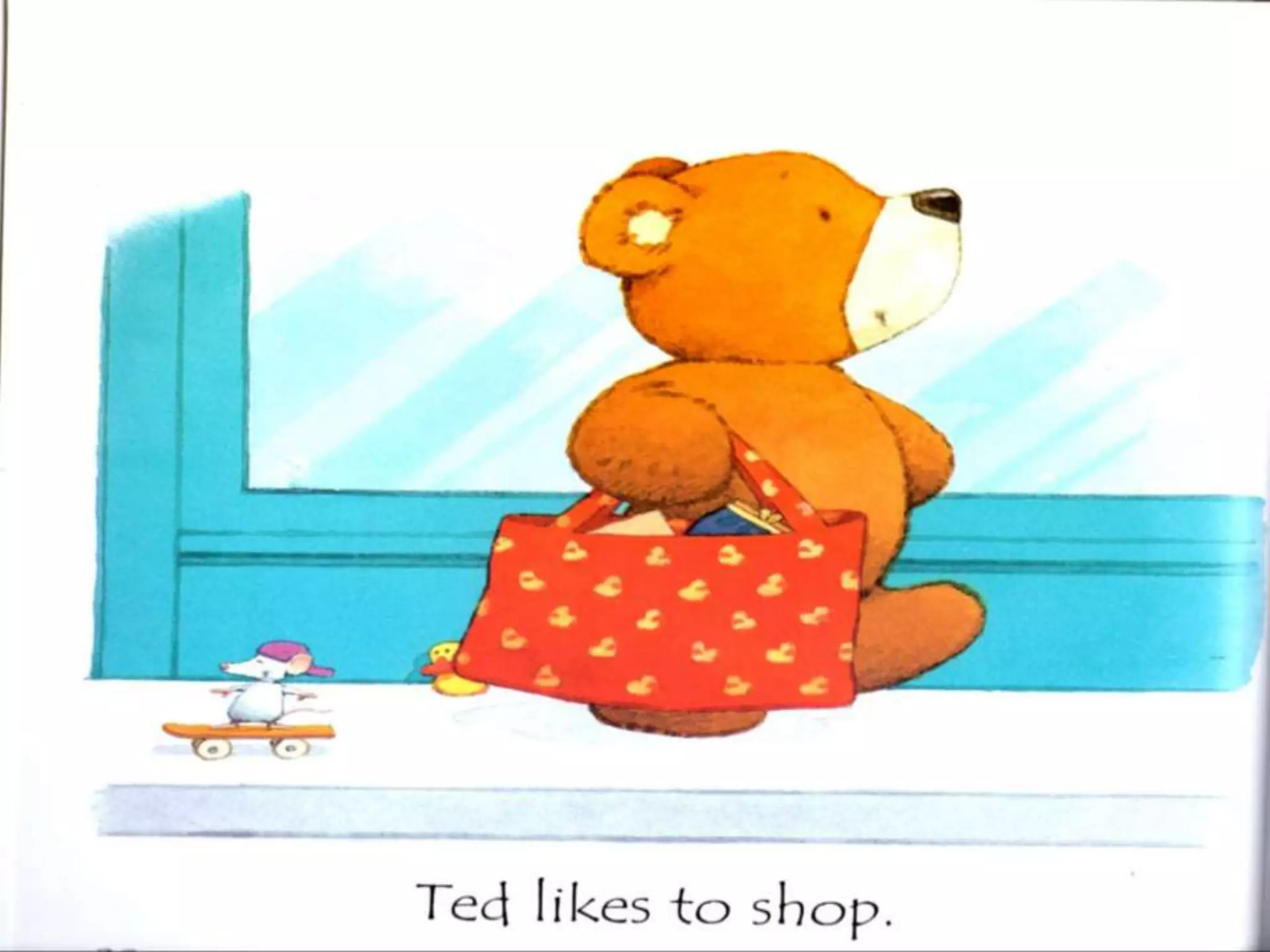 Ted in a red bed | PDF
