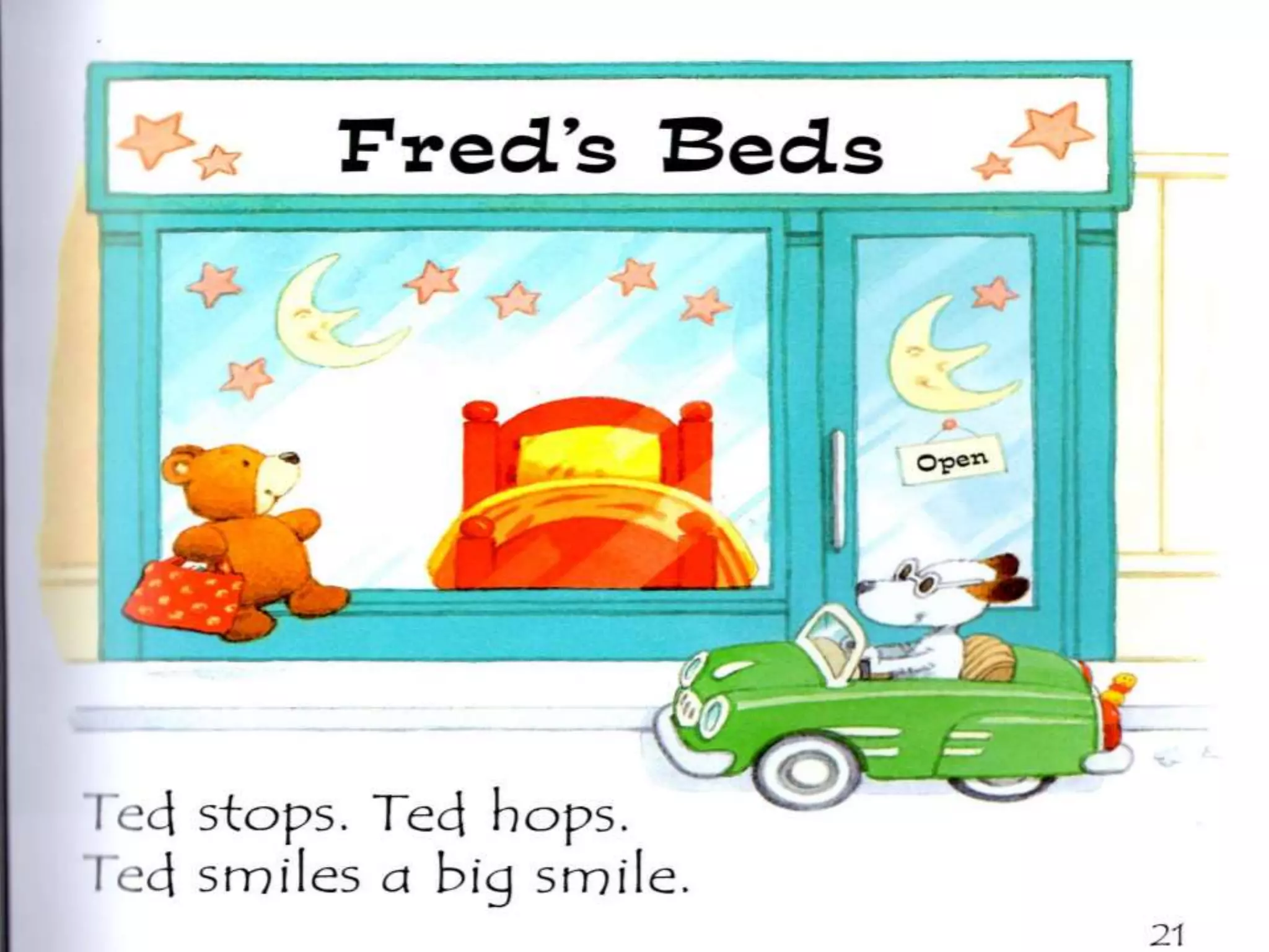 Ted in a red bed | PDF