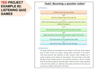 Teacher Training in a Blended Listening Course | PPTX