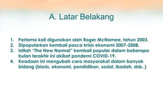 The New Normal | PPT