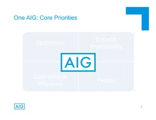AIG, internal communications lessons through times of change - BDI 3/27 ...