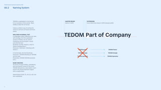 TEDOM Identity Standards Guidelines | PPT