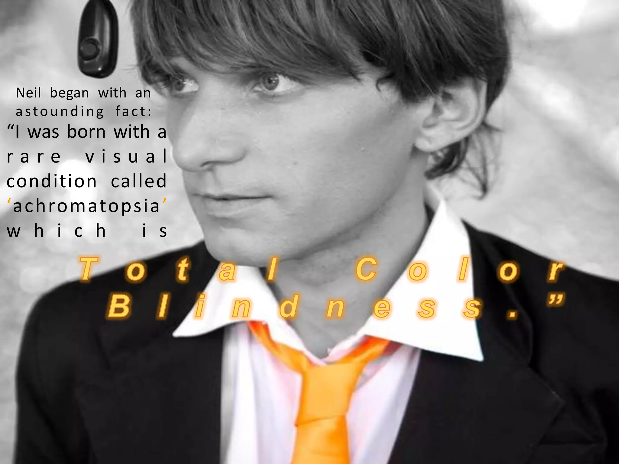 Neil Harbisson TED Evaluation | PPTX
