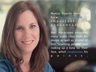 Neil Harbisson TED Evaluation | PPTX