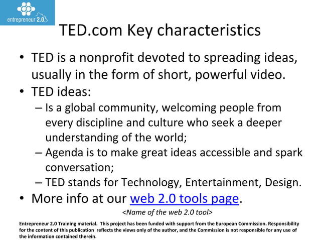 Ted, presentation | PPT