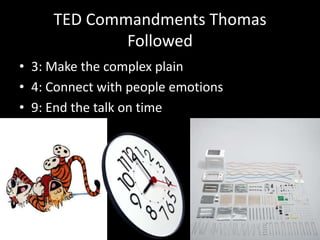 Ted presentation | PPT