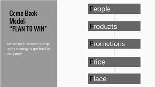 Mcdonald's mini case analysis | PPTX