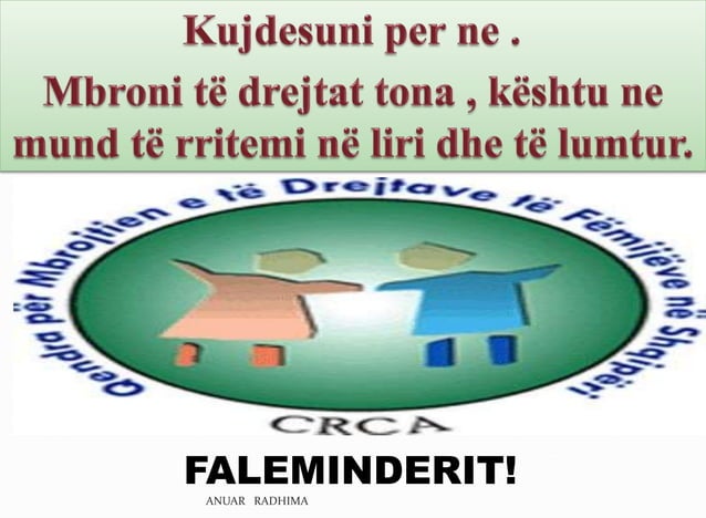 TE DREJTAT E FEMIJEVE ANUAR RADHIMA.pptx