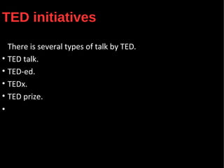TedTalk | PPT