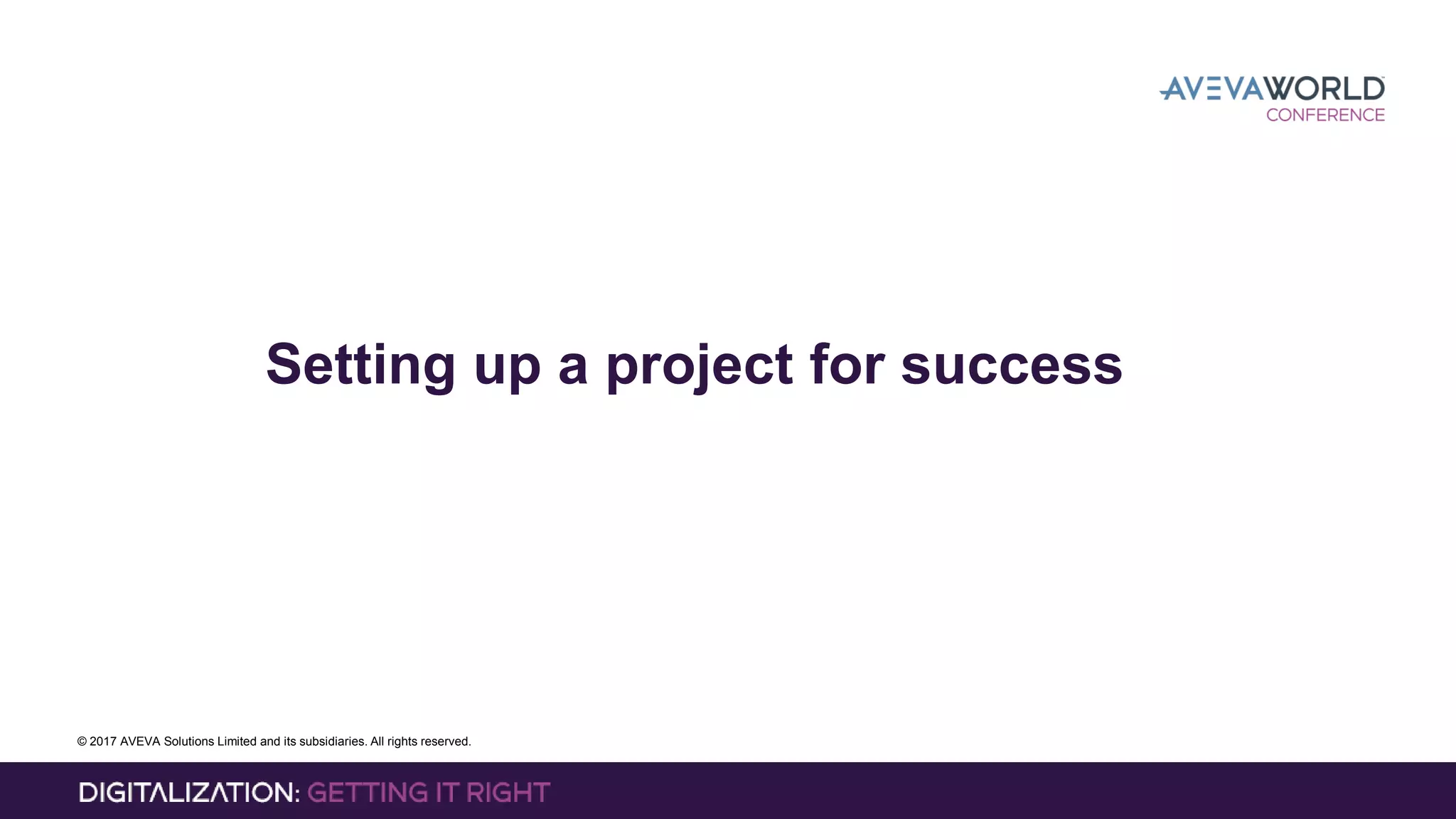 AVEVA World Conference NA - AVEVA Procon Panel | PPT