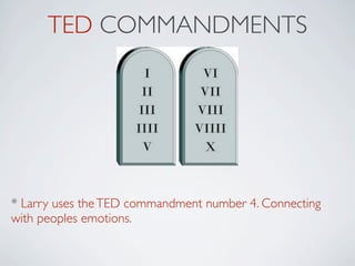Ted talk evaluation presentation | KEY