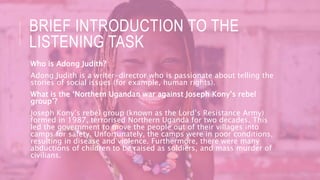 Ted talk listening questions english lab | PPT