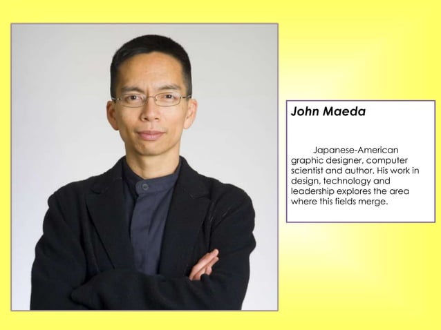 Ted talks: John Maeda | PPT