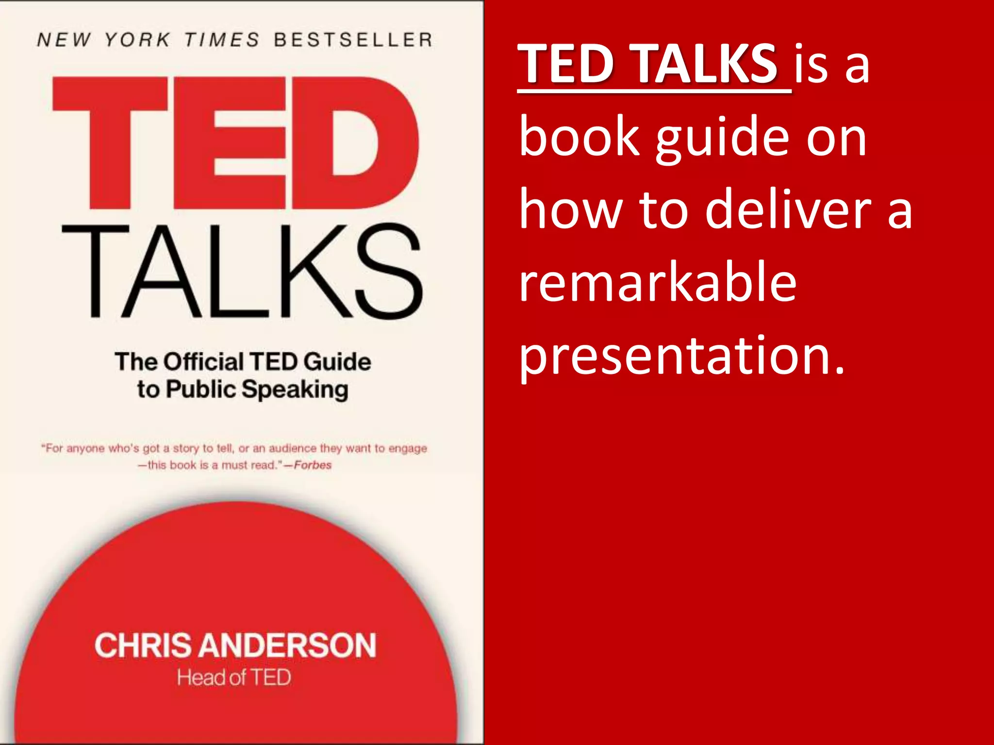 Ted talks ppt | PPTX