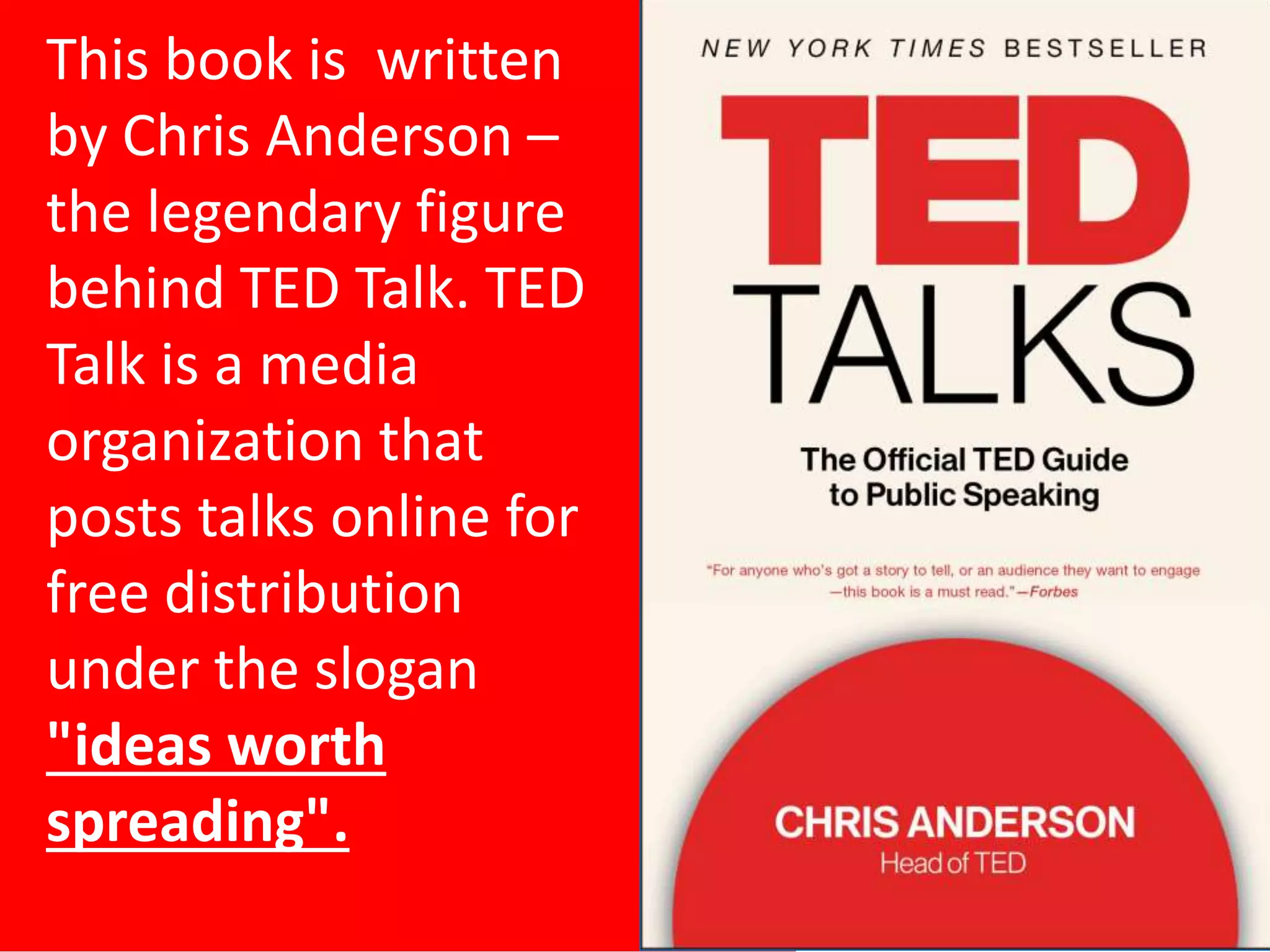 Ted talks ppt | PPTX