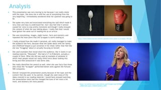 Professional Presentation Analysis: Ted Talk Analysis | PDF