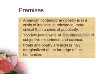 TEDx Poetry and Science | PPTX