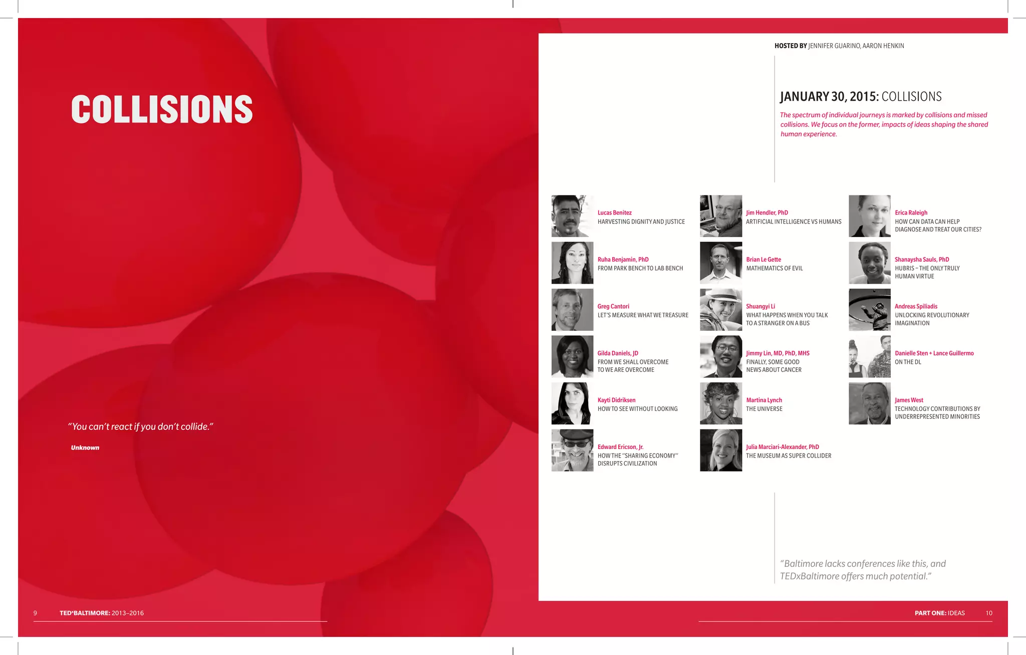 TEDxBaltimore Report 2013-2016 | PDF | Education