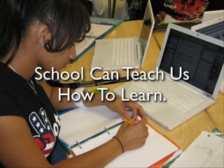 TEDxPhilly - High School Stinks | PPT