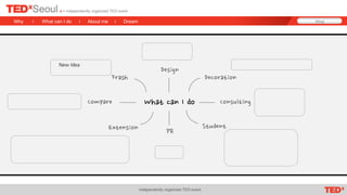 TED PPT (Tedx seoul) | PPTX