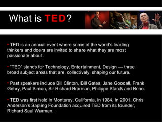 TEDxDesMoines Sponsor Info | PPT