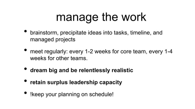 Building TEDx Teams (with Notes) | PPTX