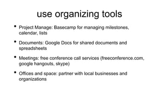 Building TEDx Teams (with Notes) | PPTX