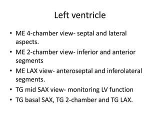 Transesophageal Echocardiography(TEE) | PPTX