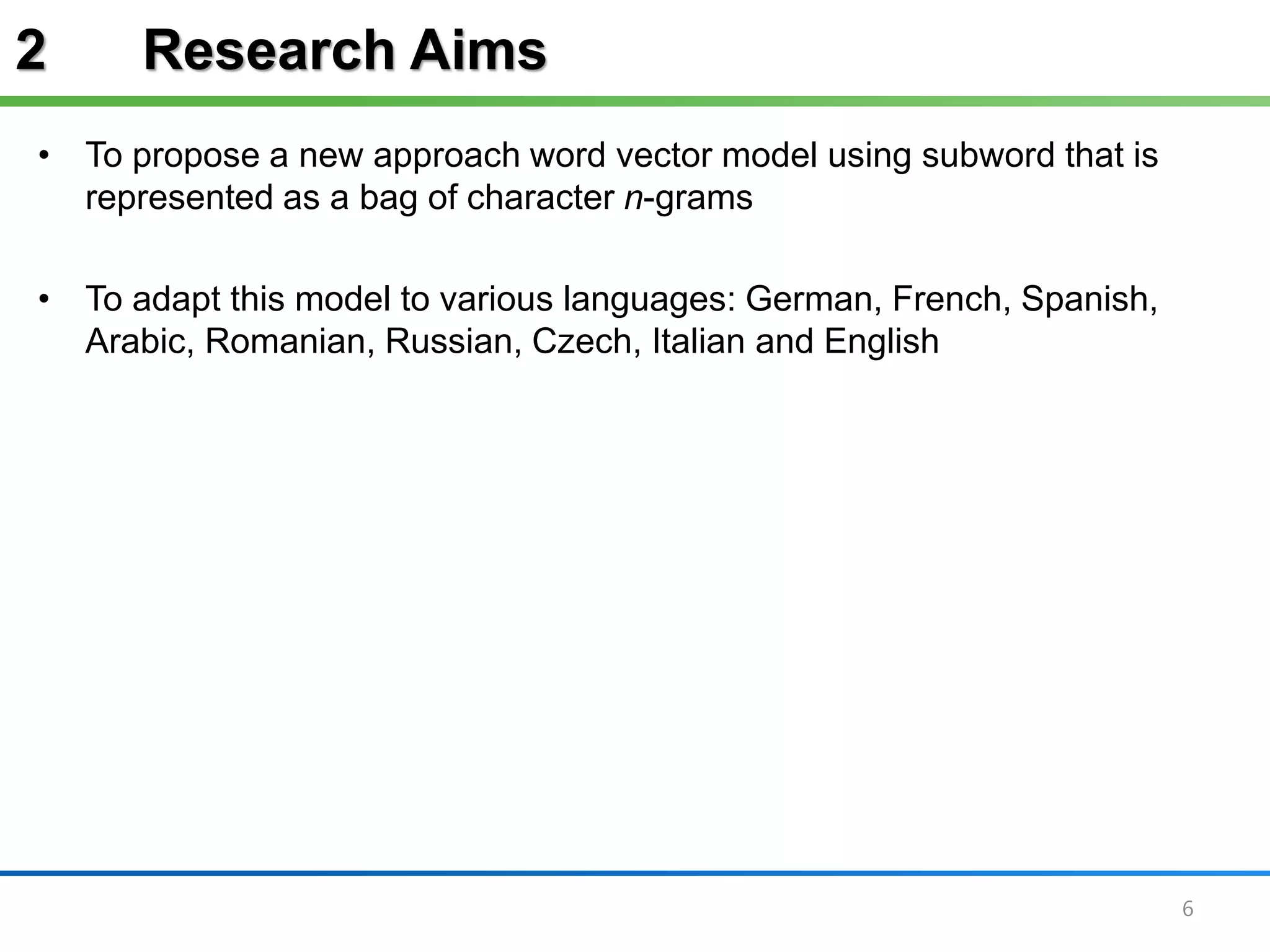 Enriching Word Vectors with Subword Information | PDF