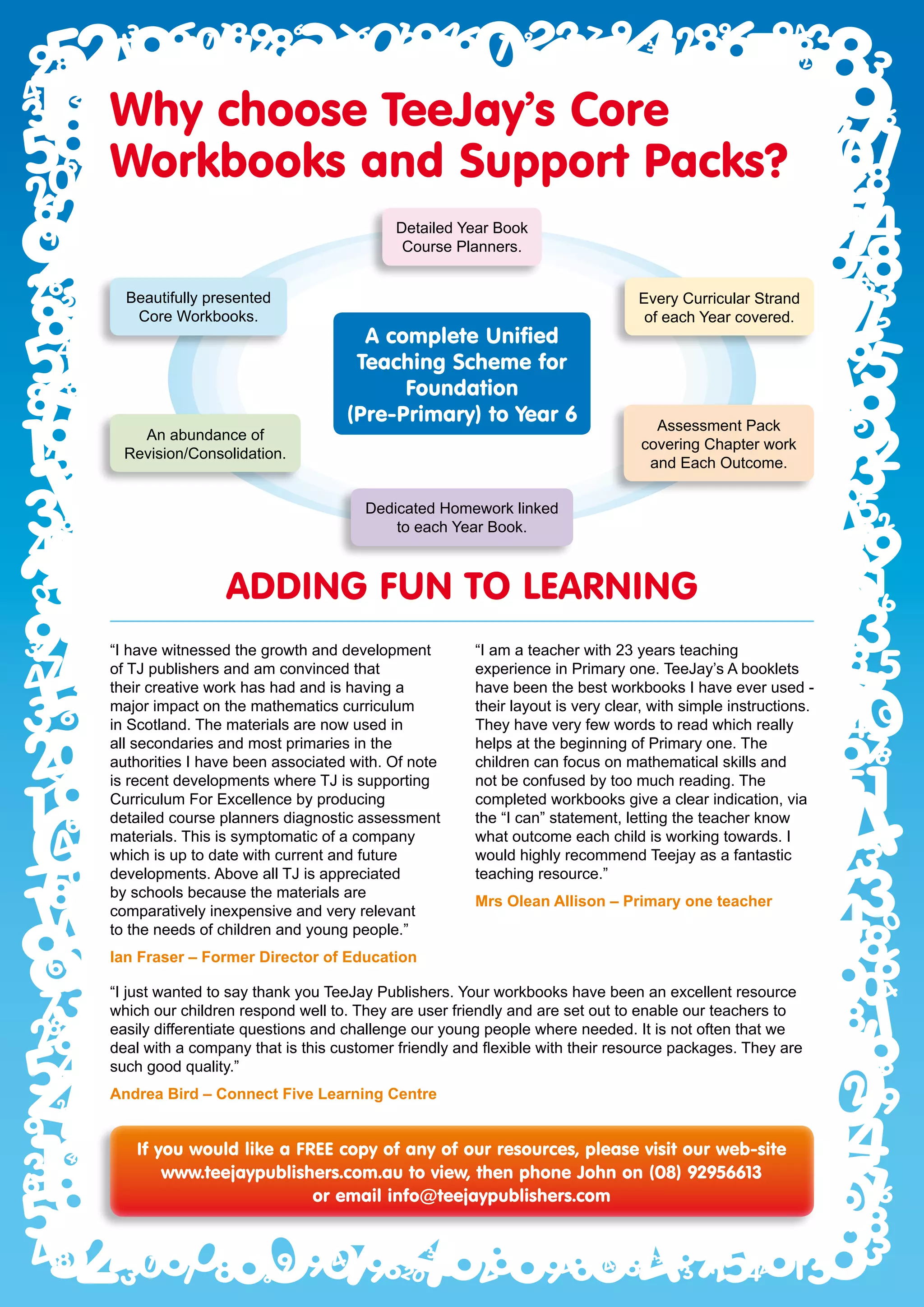 Teejay Maths - Book Content Summary | PDF
