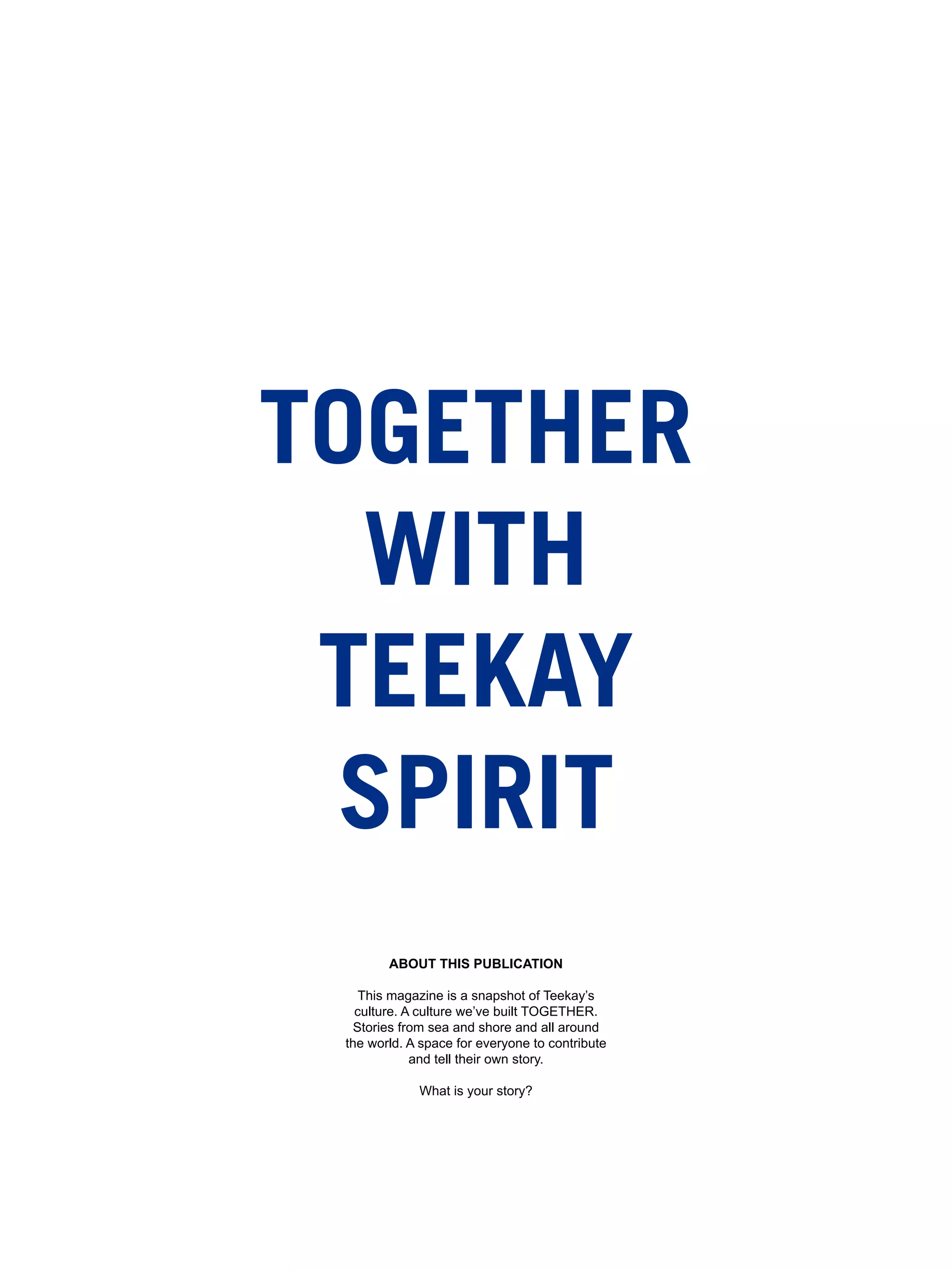 Teekay Spirit Magazine | PDF