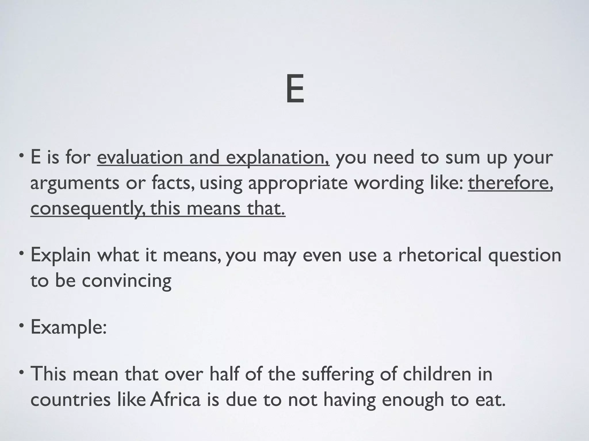 TEEL Essay structure | PPT