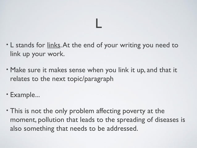 TEEL Essay structure | PPT | Science