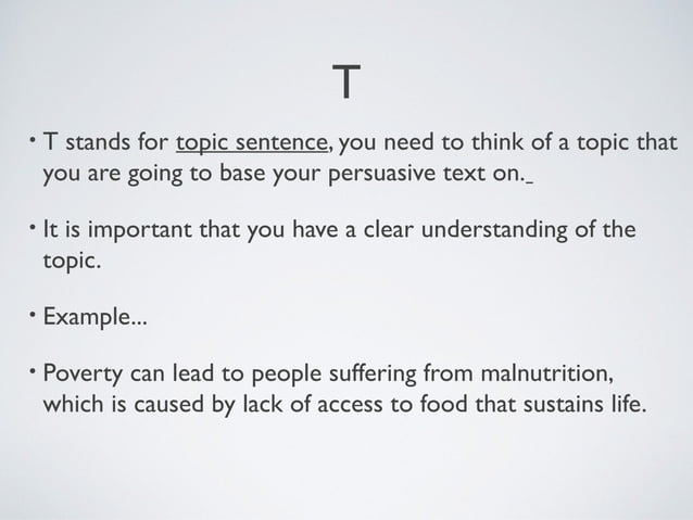 TEEL Essay structure | PPT | Science