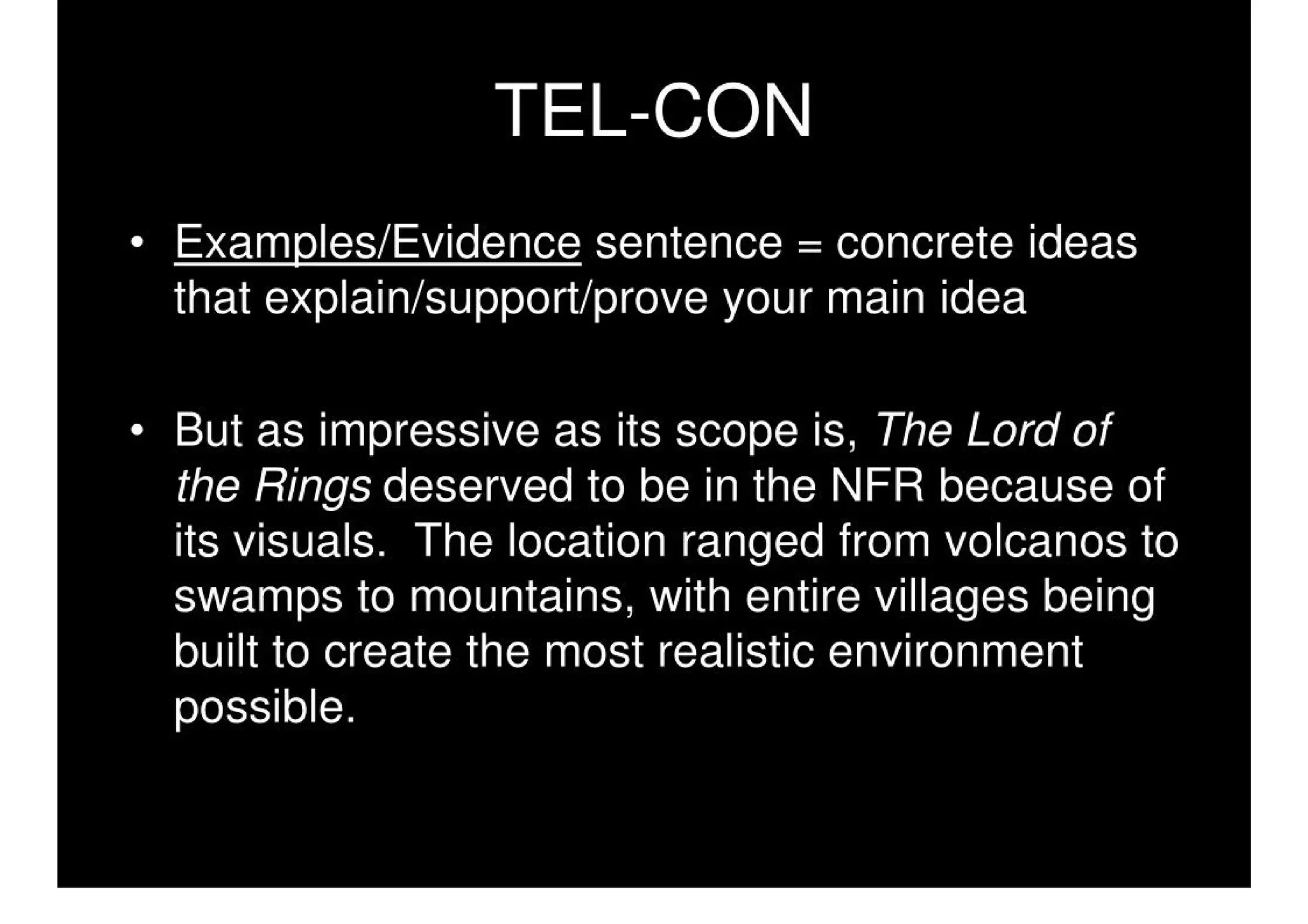 TEEL-CON Paragraph Structure | PDF